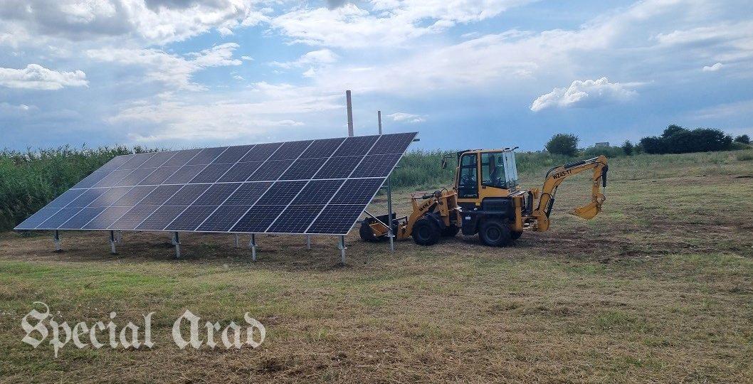 AOT Energy a început construirea noului parc fotovoltaic pe fostul ...